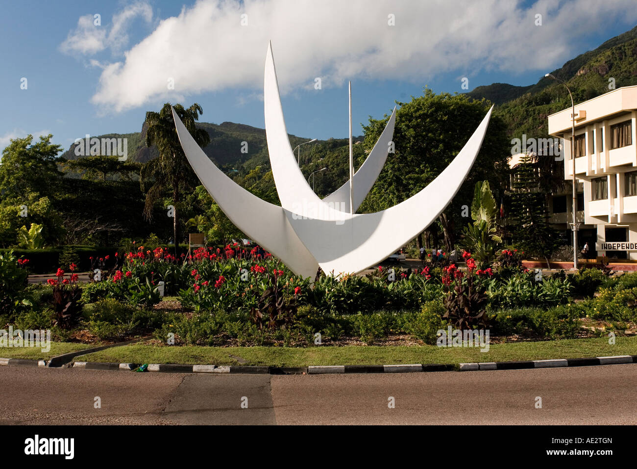Victoria Mahe Island Seychelles Stock Photo - Alamy