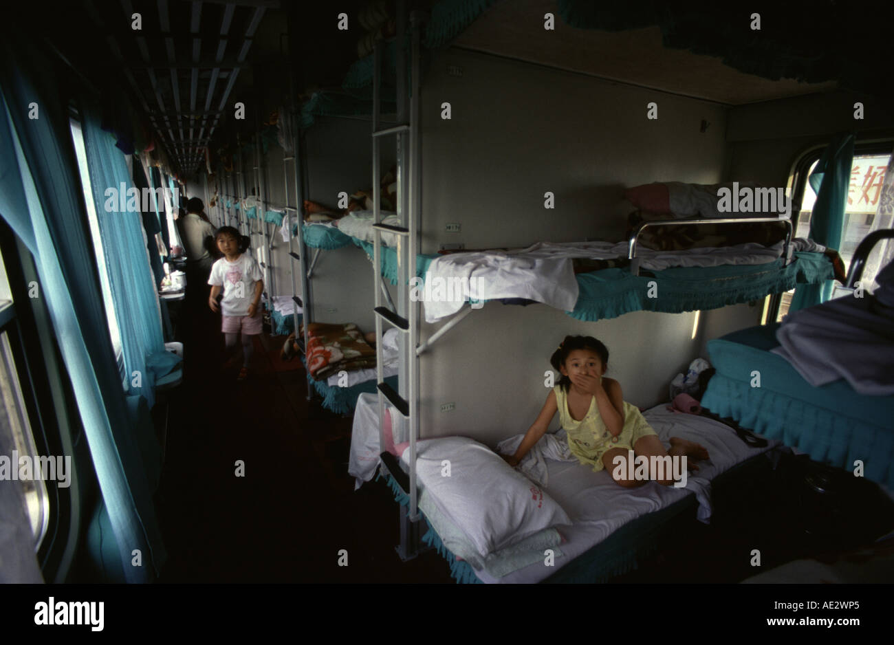 Chinese train sleeping hi-res stock photography and images - Alamy