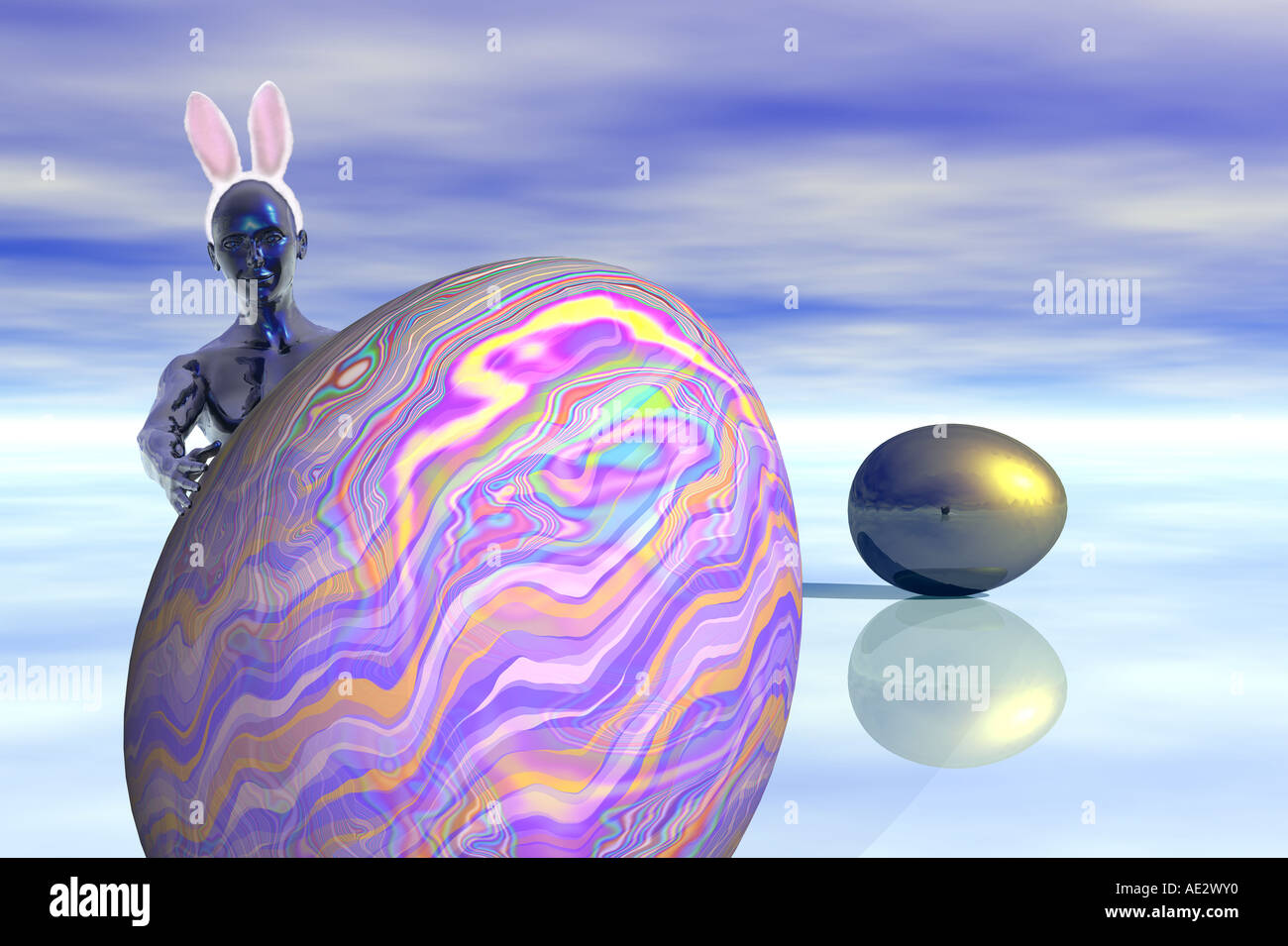 Easter bunny fantasy hi-res stock photography and images - Alamy