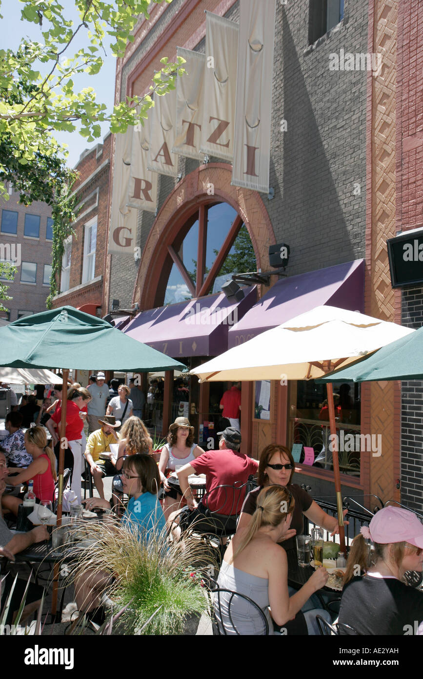 Ann Arbor Michigan,Main Street,Art Fairs,al fresco sidewalk outside ...