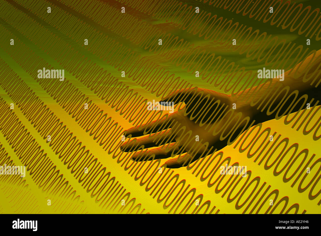 Information at your fingertips Stock Photo - Alamy