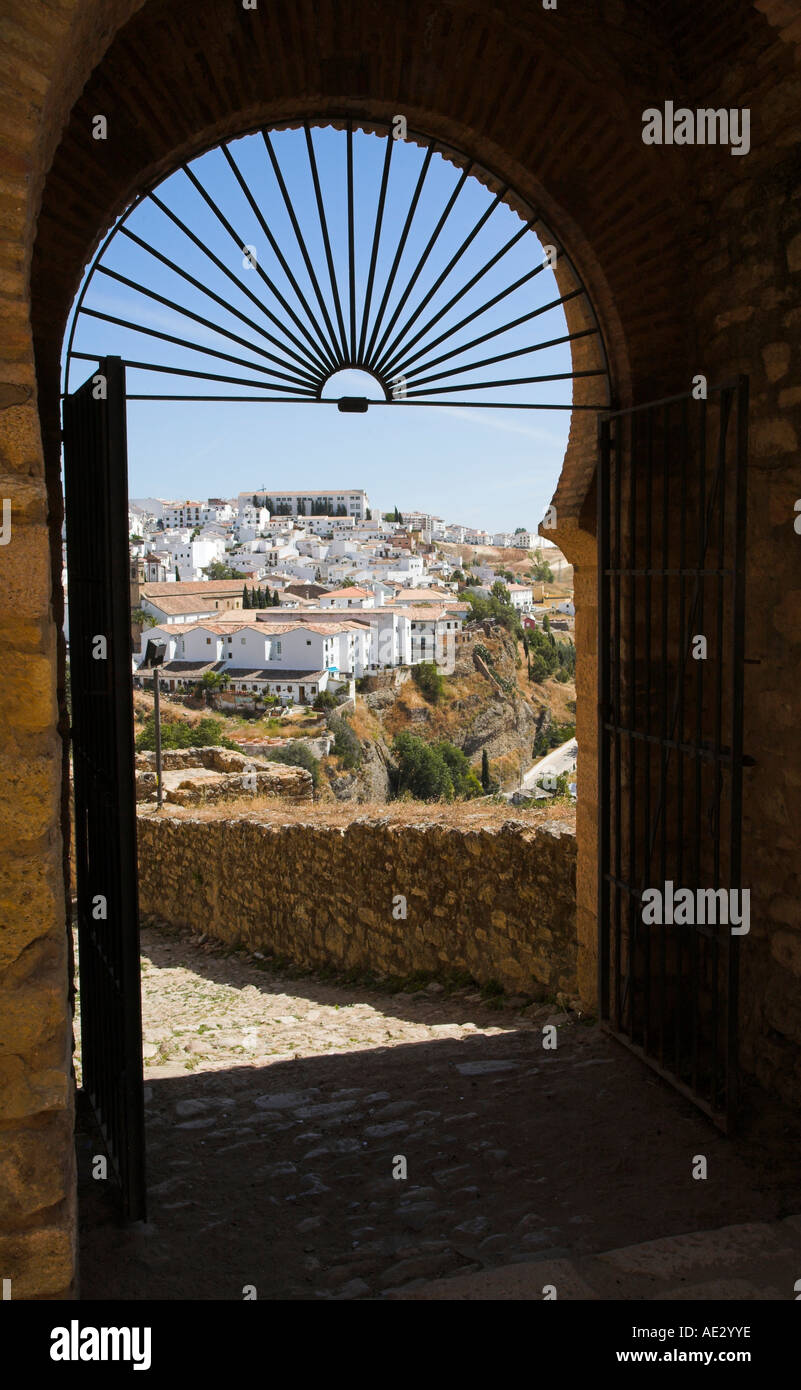 Old entrance gate ronda hi-res stock photography and images - Alamy