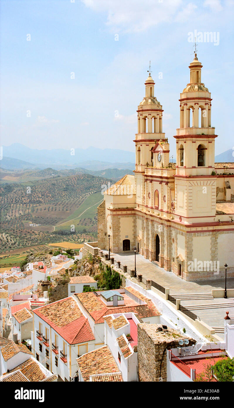 Olvera white villages Andalusia Spain Stock Photo - Alamy