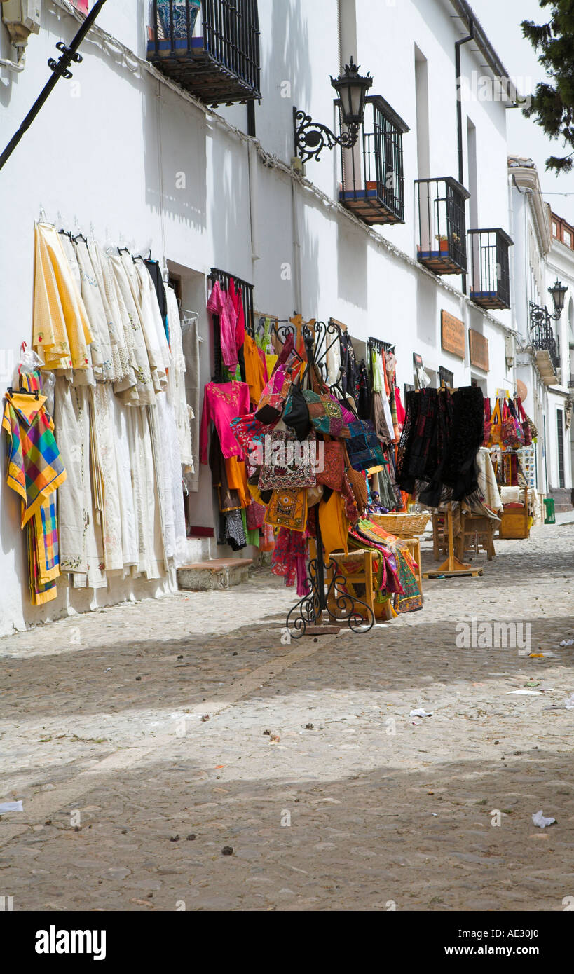 Shopping street in ronda spain hi-res stock photography and images - Alamy