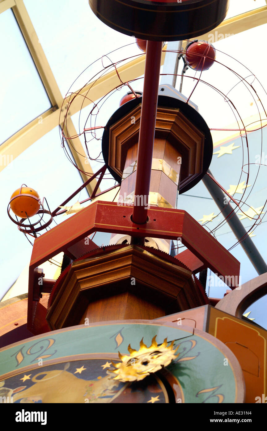 Time machine in shopping mall in Cheltenham Stock Photo - Alamy