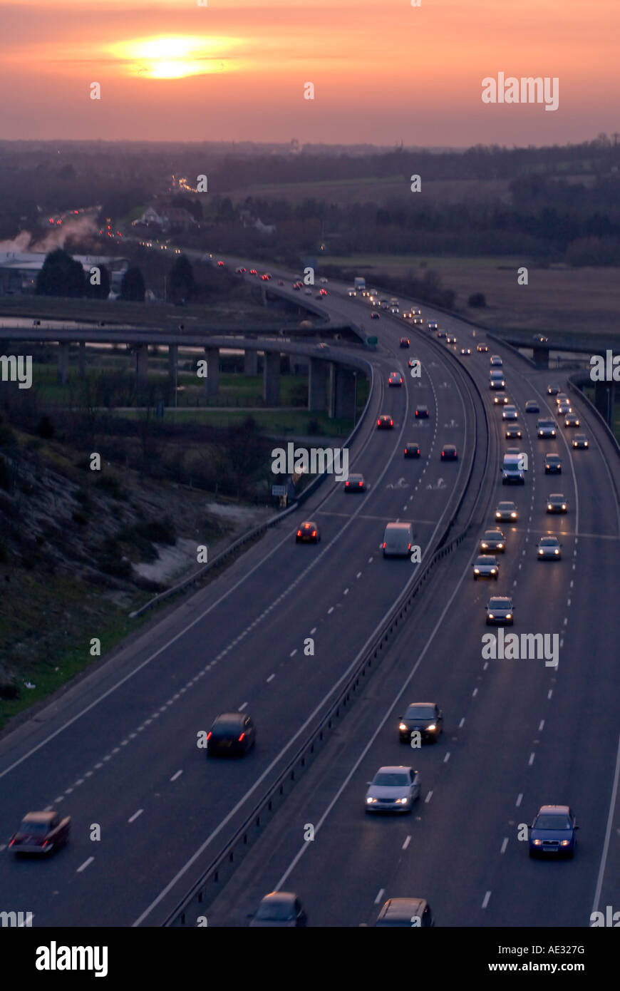 West sussex motorway hi-res stock photography and images - Alamy