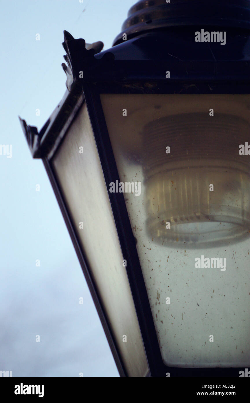 Historical streetlight, mockup Stock Photo - Alamy