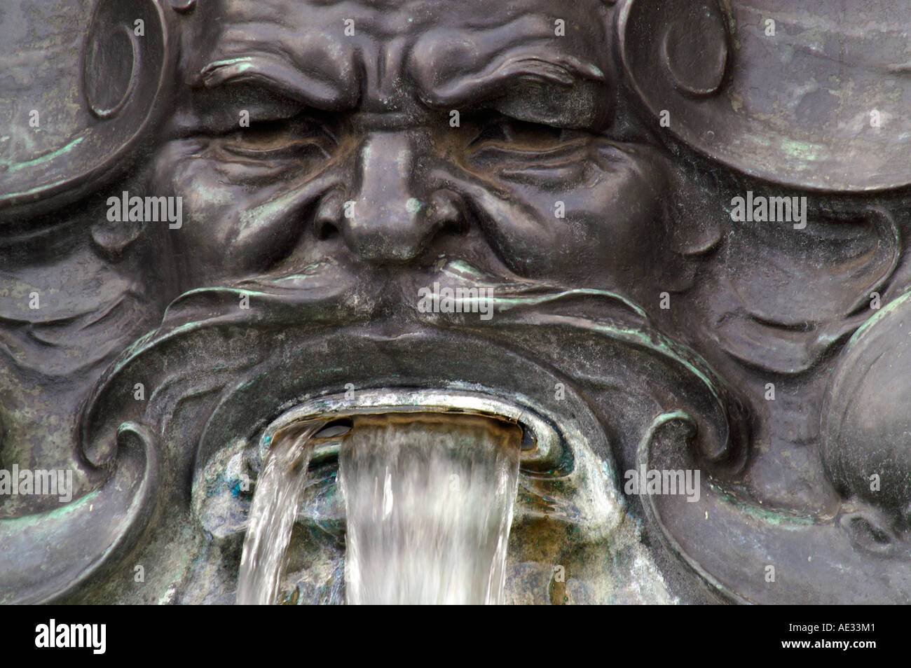 Mouth spitting water hi-res stock photography and images - Alamy