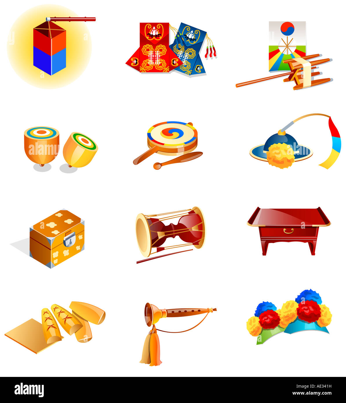 Different types of musical instruments Stock Photo - Alamy