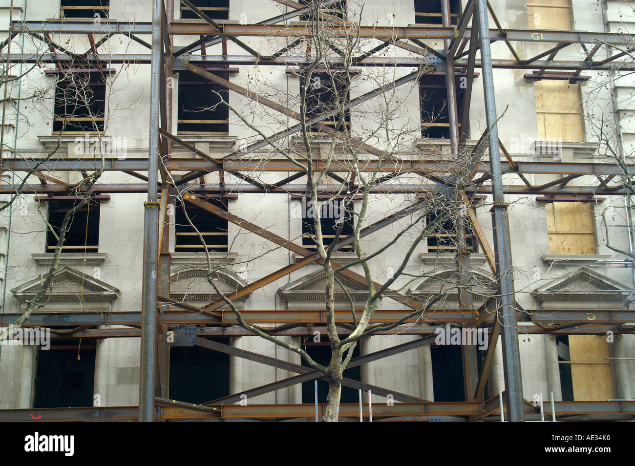 Old house undergoing restoration hi-res stock photography and images ...