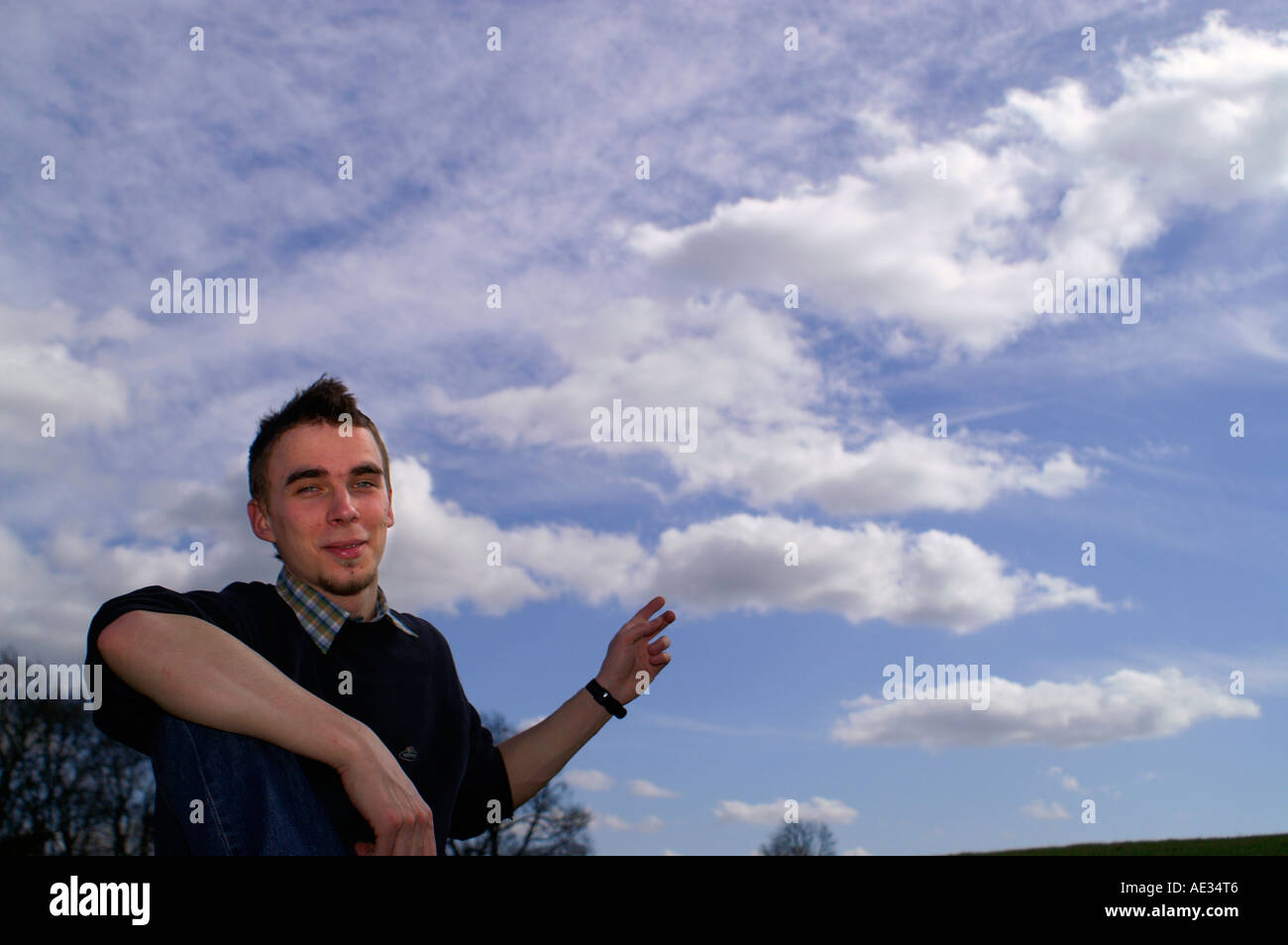 Weather man forecast hi-res stock photography and images - Alamy