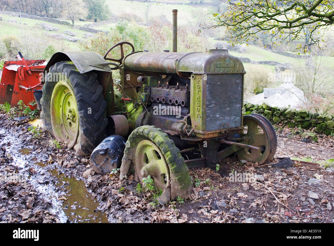 Abandoned walking tractor hi-res stock photography and images - Alamy