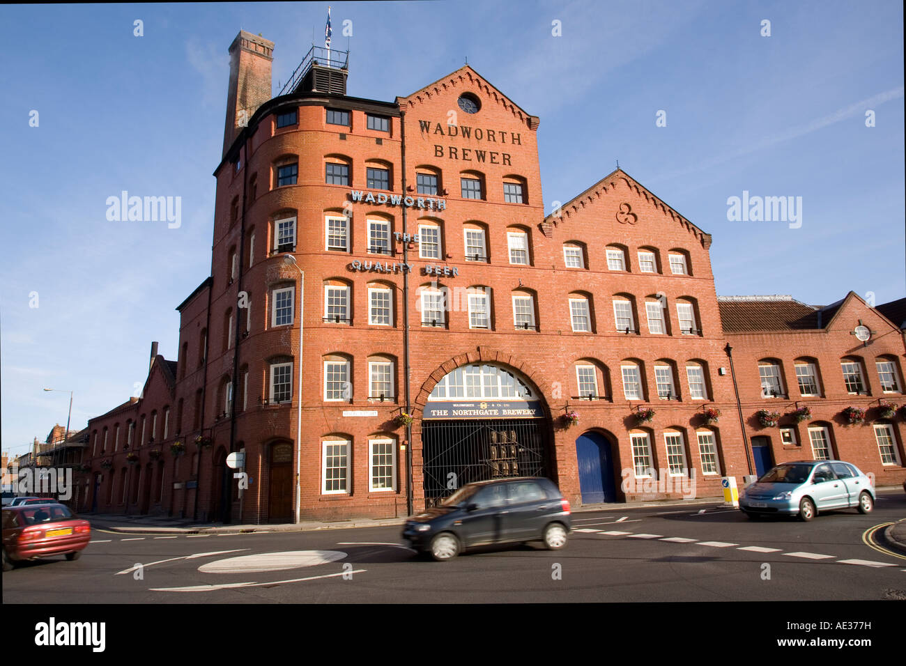 The Wadworth brewery Devizes Wiltshire UK Stock Photo - Alamy