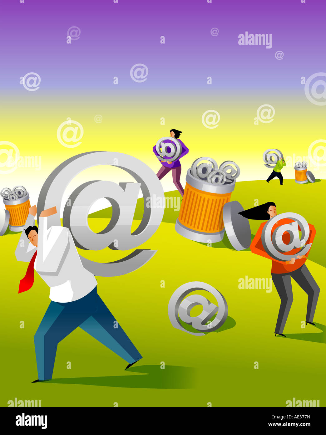 Businessmen and businesswomen carrying at symbols Stock Photo - Alamy Businessmen and businesswomen carrying at symbols Stock Photo - Alamy