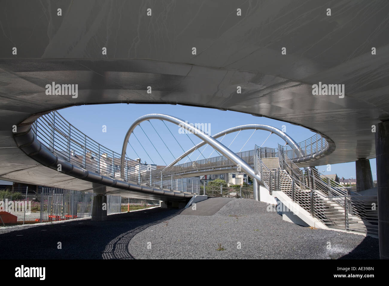 HOLYHEAD ISLE OF ANGLESEY NORTH WALES July The Celtic Gateway Bridge ...