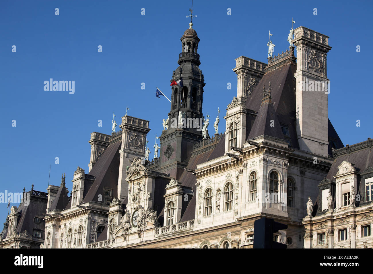 Hôtel de ville, paris, france hi-res stock photography and images - Alamy