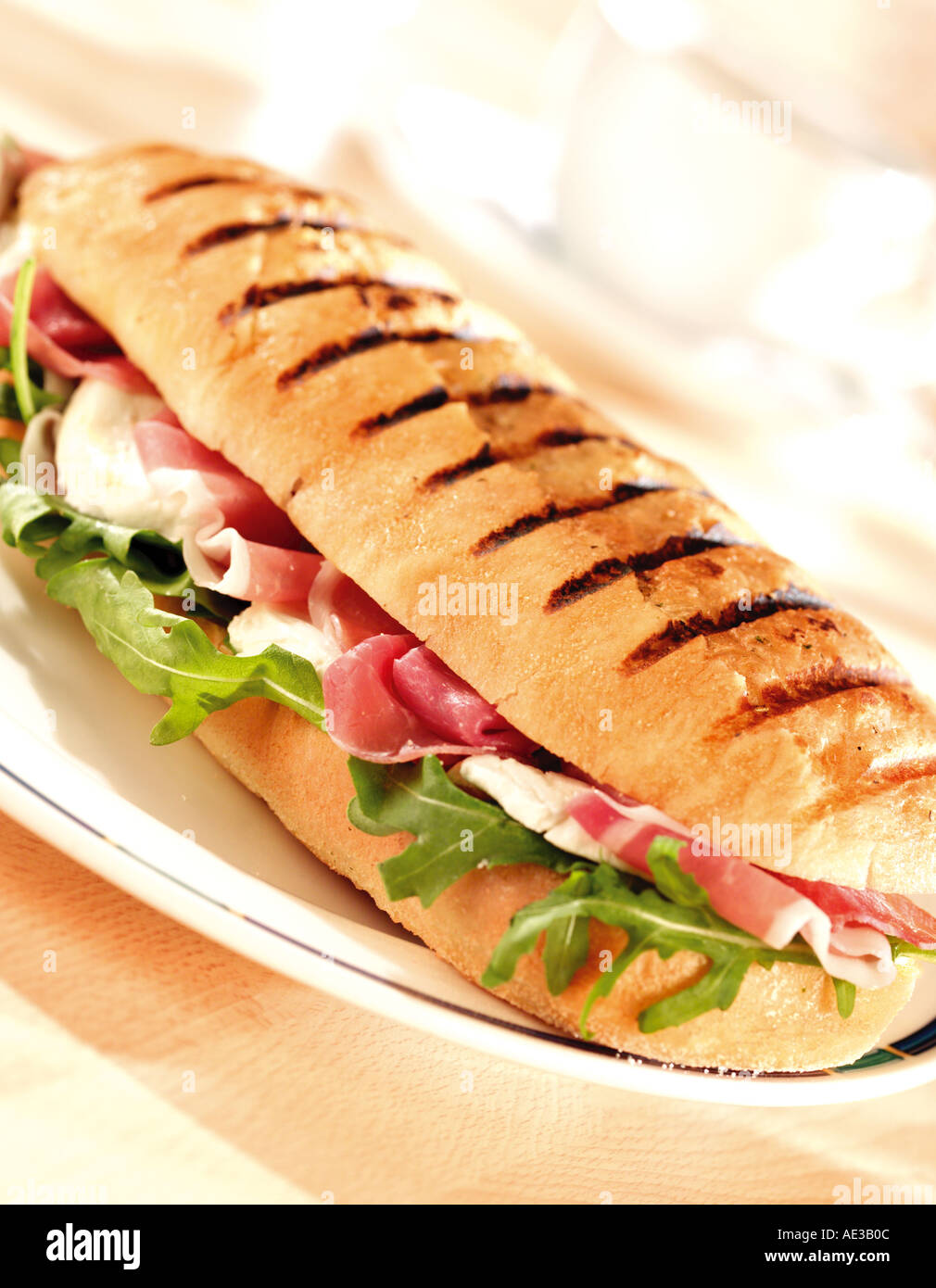 Pannini bread hi-res stock photography and images - Alamy