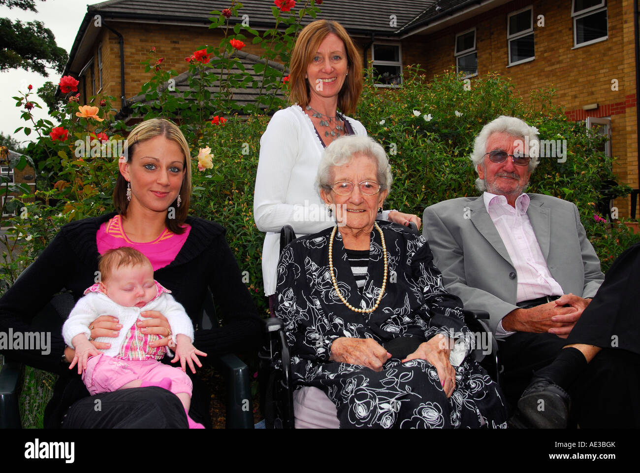 Five generations of the same family meeting for the first time ...