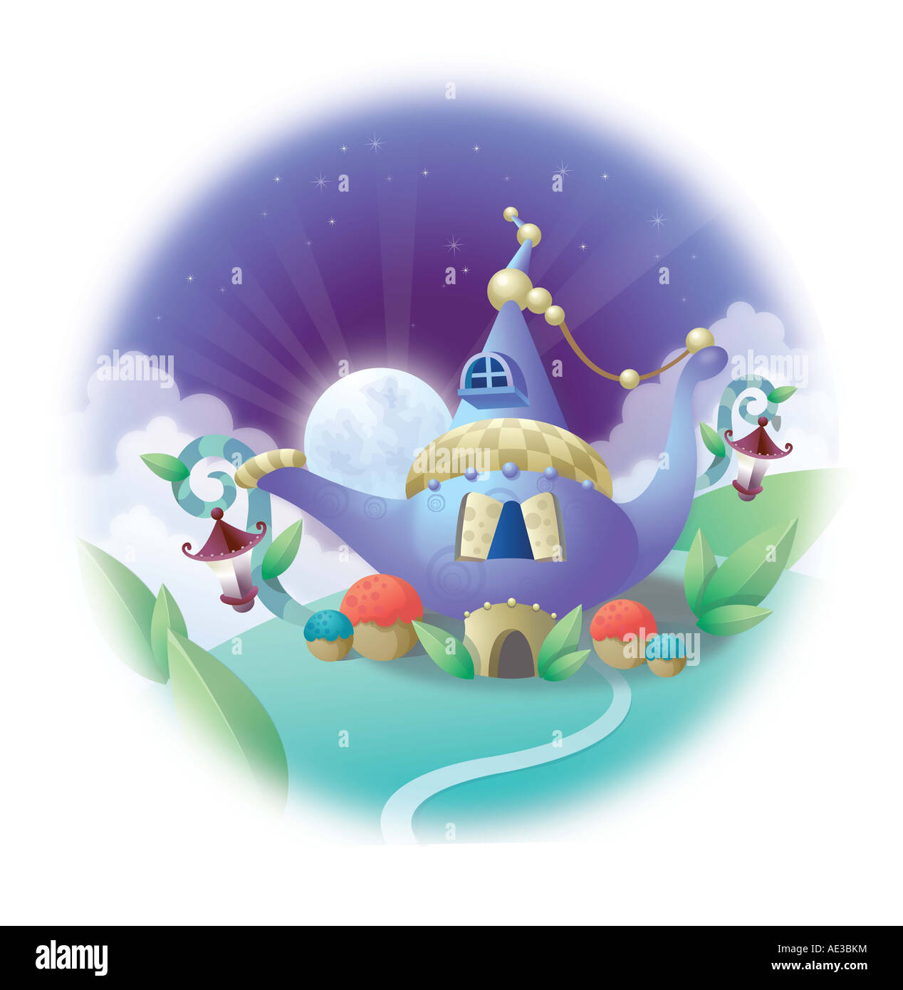 The colour of magic Cut Out Stock Images & Pictures - Alamy