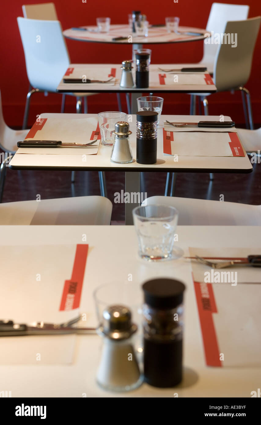 Roundhouse Cafe Restaurant London England UK Stock Photo - Alamy