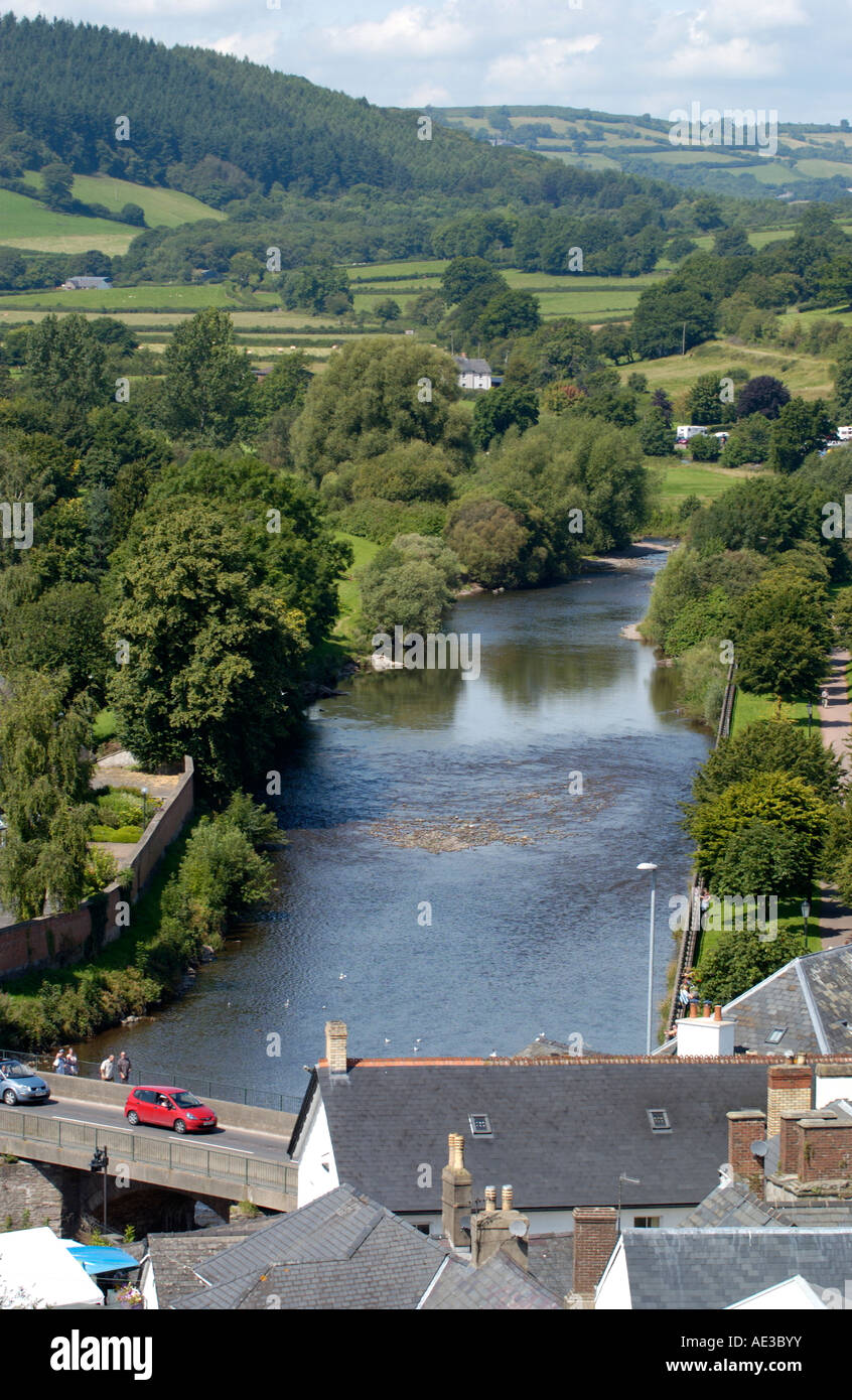 Brecon town centre hi-res stock photography and images - Alamy