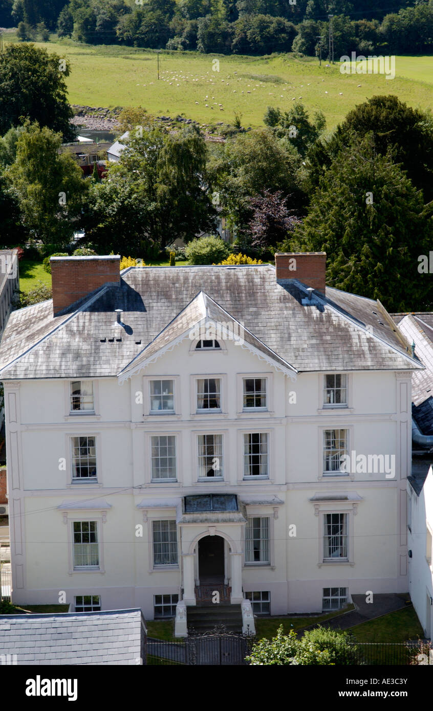 Brecon town centre hi-res stock photography and images - Alamy