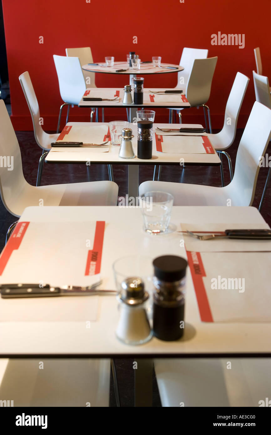 Roundhouse Cafe Restaurant London England UK Stock Photo - Alamy