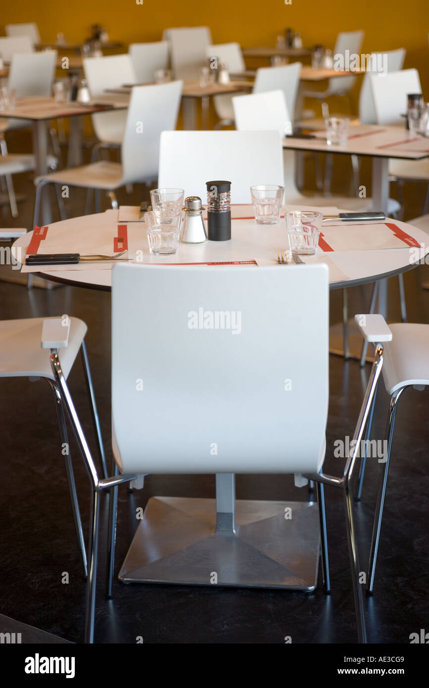 Roundhouse Cafe Restaurant London England UK Stock Photo - Alamy