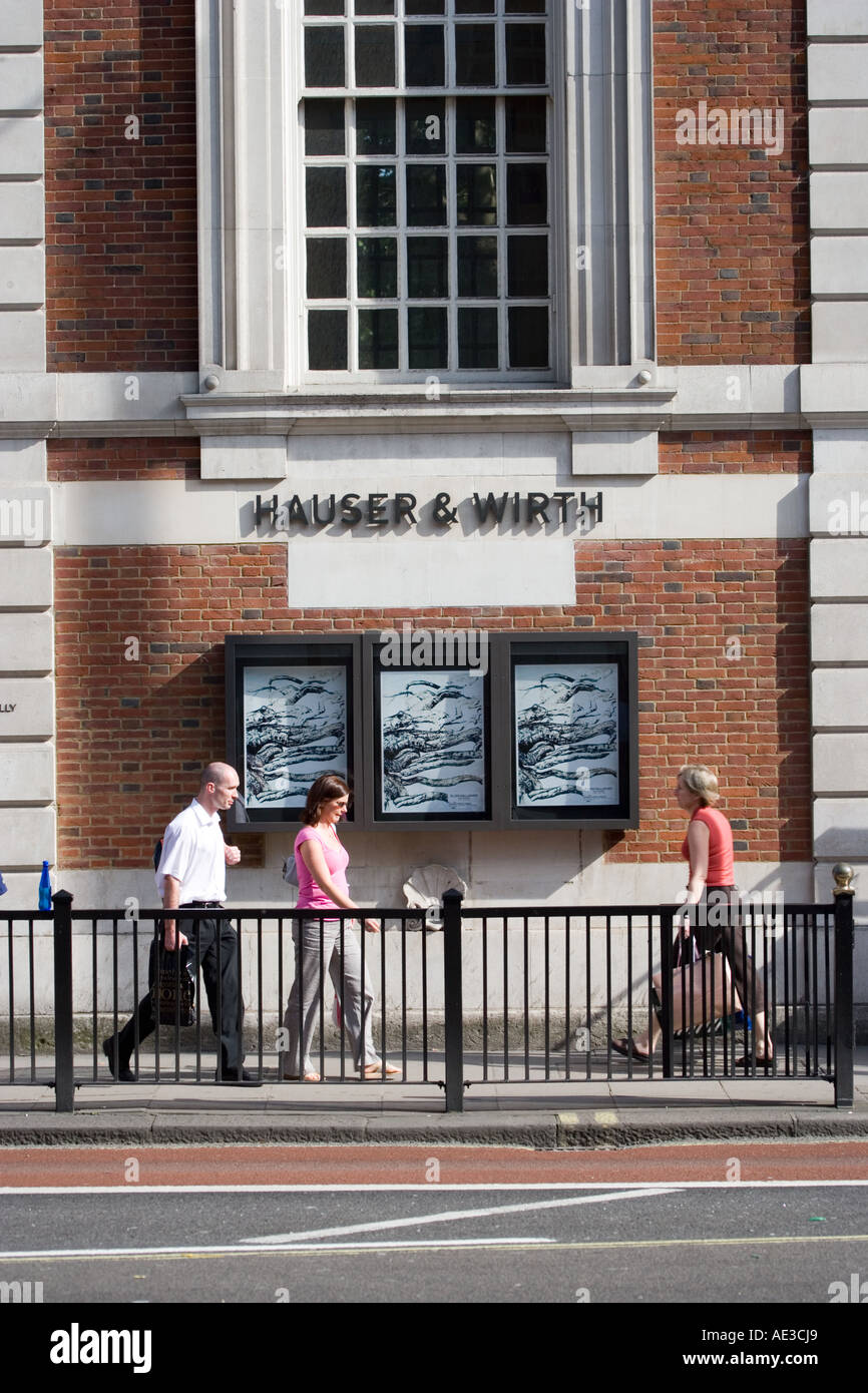 Hauser and Wirth Gallery Piccadilly London England UK Stock Photo - Alamy