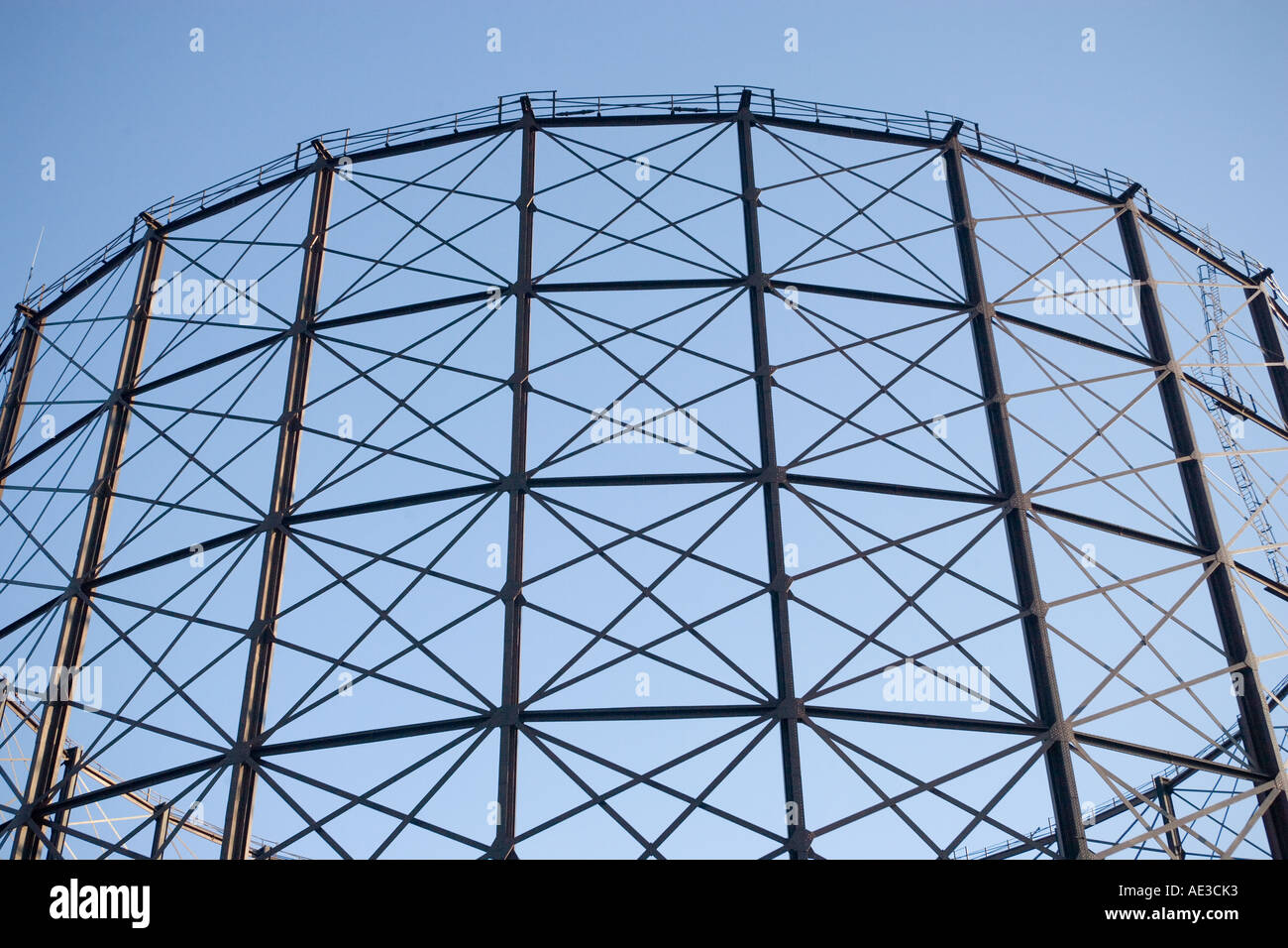 Natural gas holder gasometer hi-res stock photography and images - Alamy