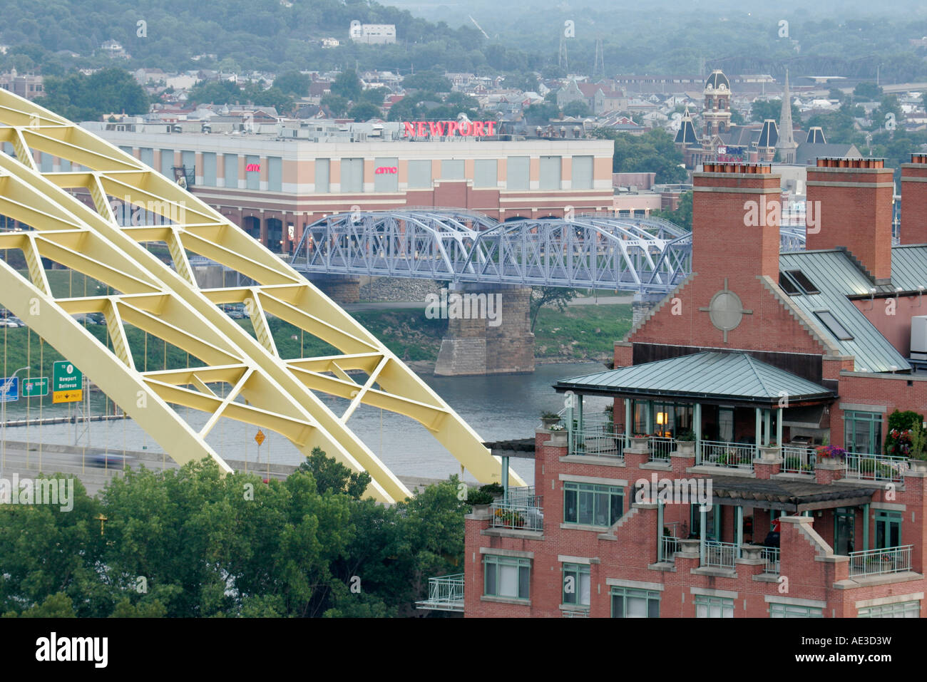 Cincinnati Ohio,Mount Adams historic Neighborhood,community,Ohio River ...
