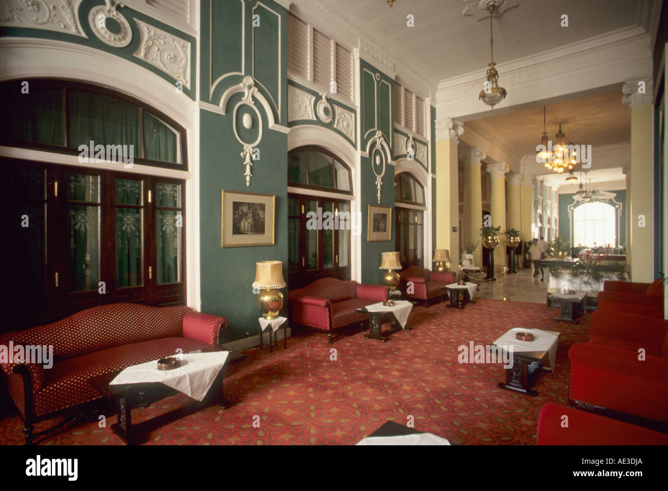 India Karnataka Mysore Lalitha Mahal Palace interior Stock Photo - Alamy