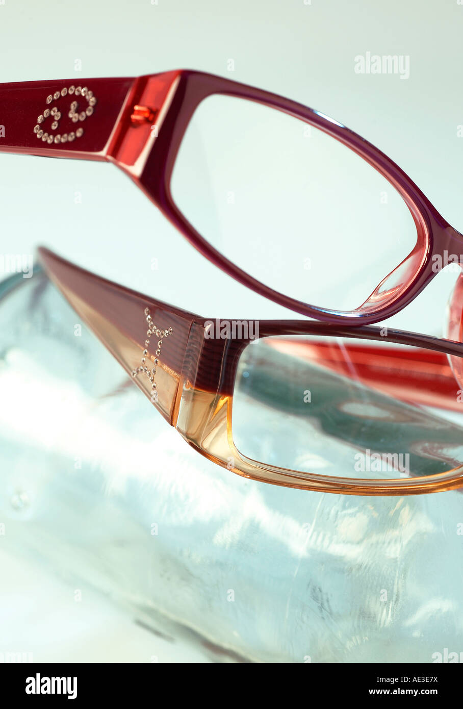Two pairs of glasses Stock Photo - Alamy