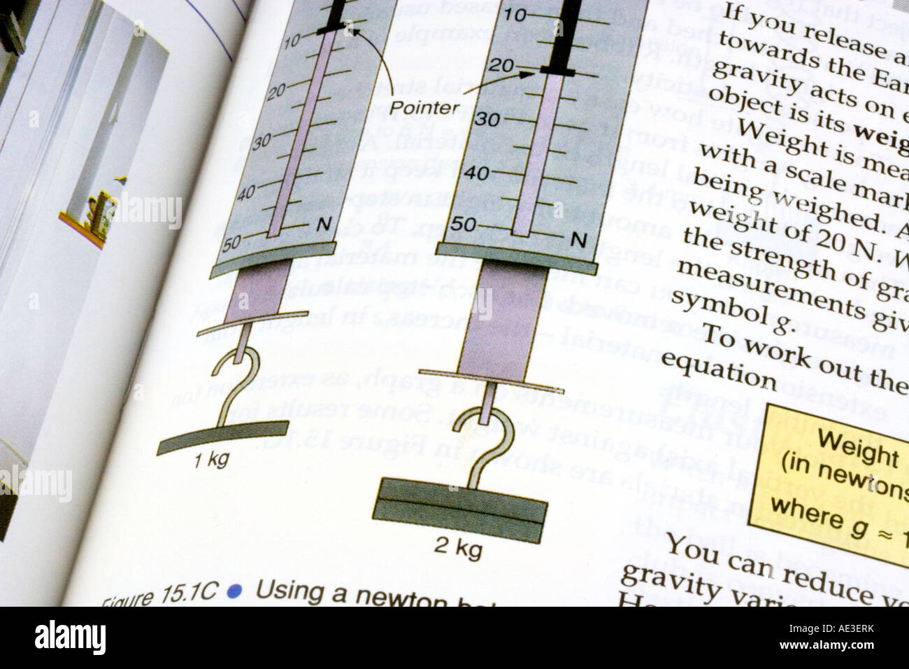 School Physics textbook Stock Photo - Alamy