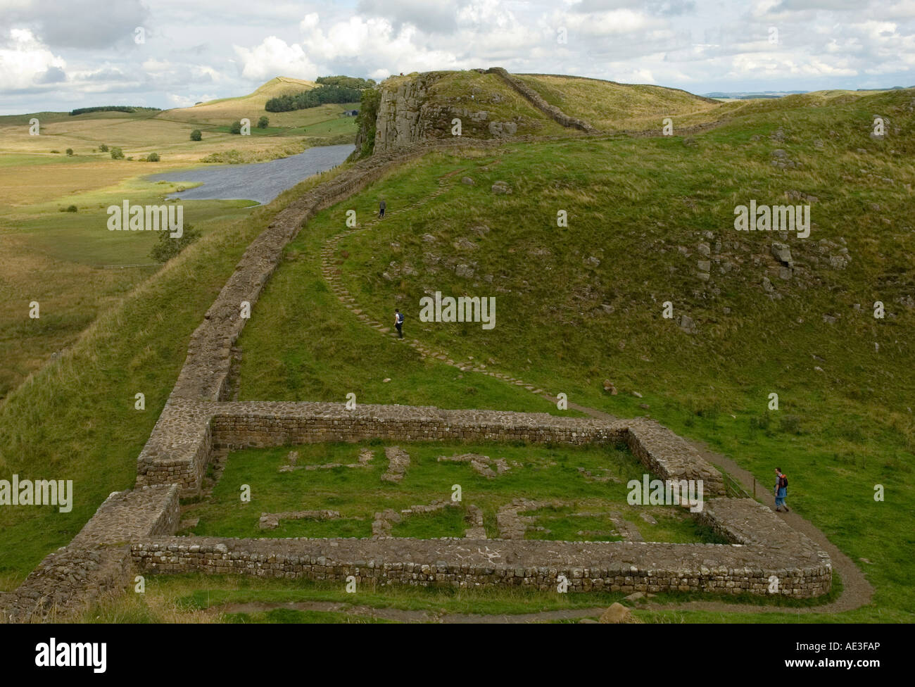 Hadrians wall wallsend hi-res stock photography and images - Alamy