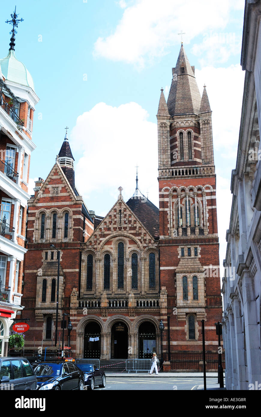 Catholic cathedral of the holy family in exile hi-res stock photography ...