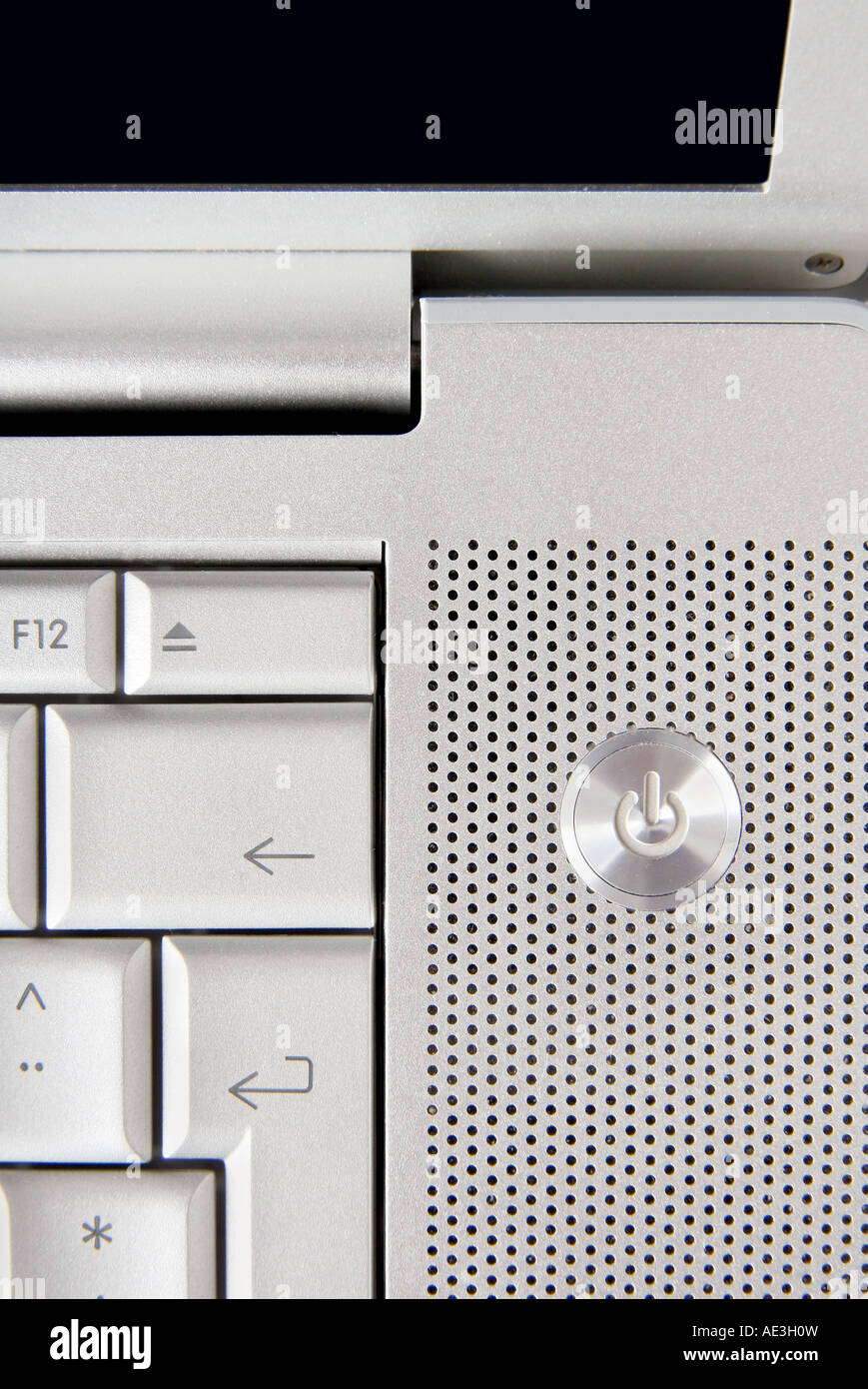 Front view of Laptop computer Stock Photo - Alamy