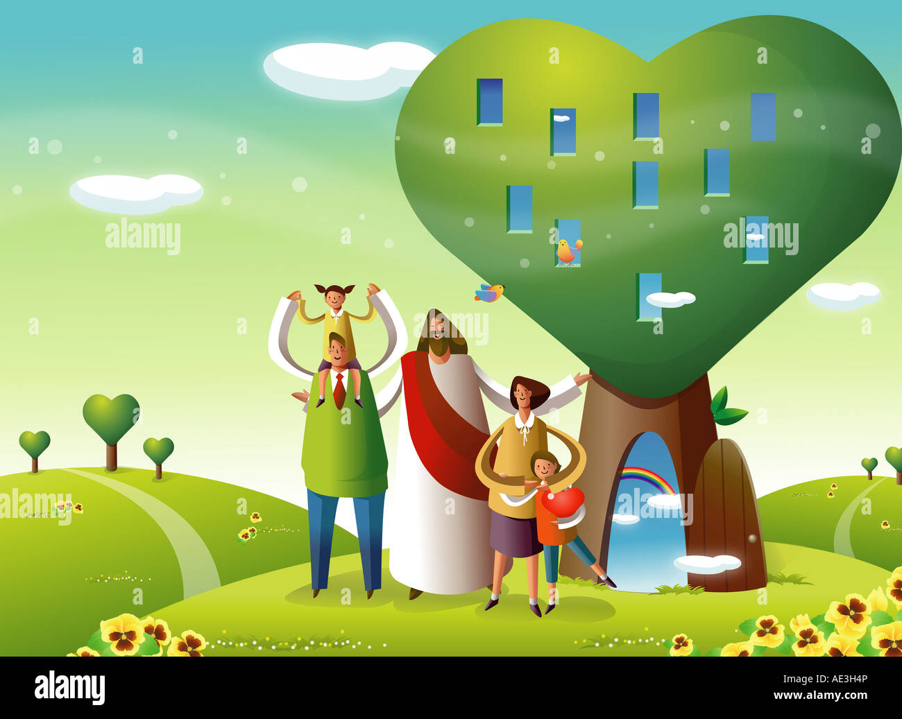 Jesus family tree hi-res stock photography and images - Alamy