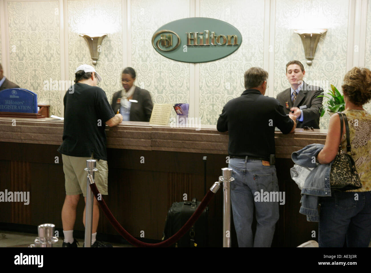 Cincinnati Ohio,Hilton Netherland Plaza,hotel,front desk check in ...