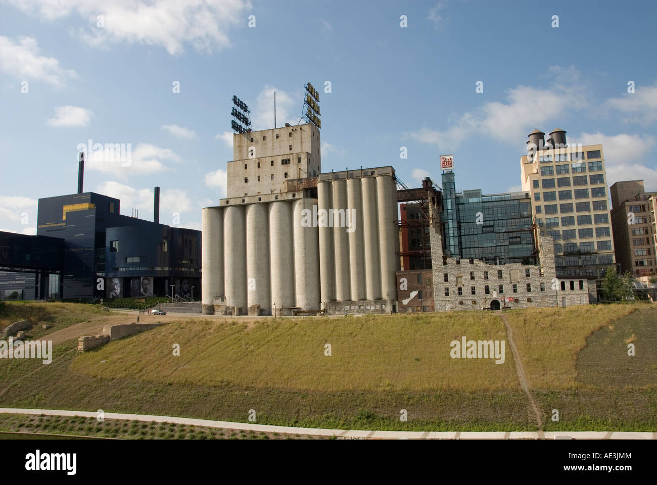 Minnesota Twin Cities Minneapolis Saint Paul Mill City Museum showing ...