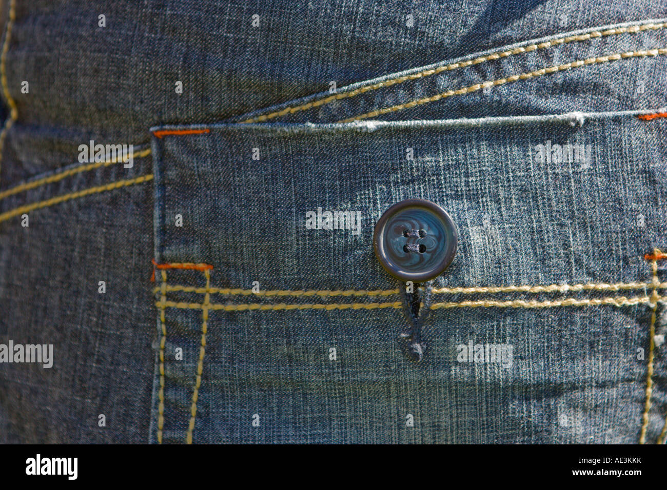 Denim pocket stitching hi-res stock photography and images - Alamy