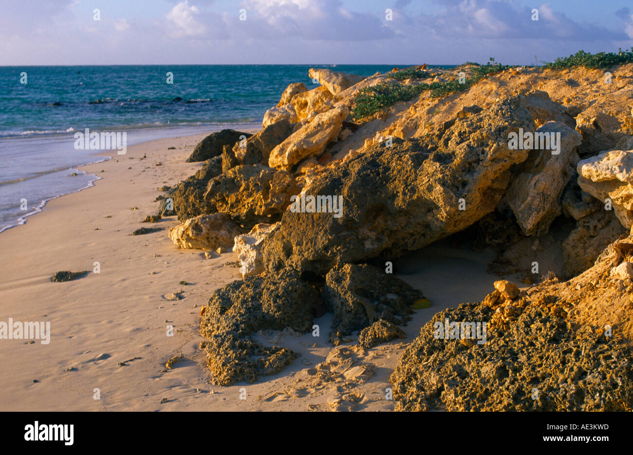 Pigeon Point Tobago Trinidad Rocks Erosion Stock Photo - Alamy