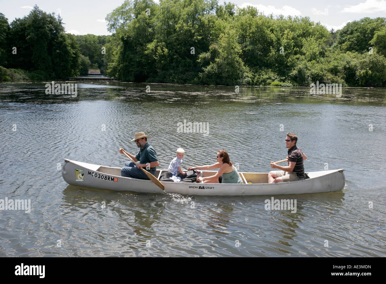 Ann Arbor Michigan,Gallup Park,Huron River,family families parent ...