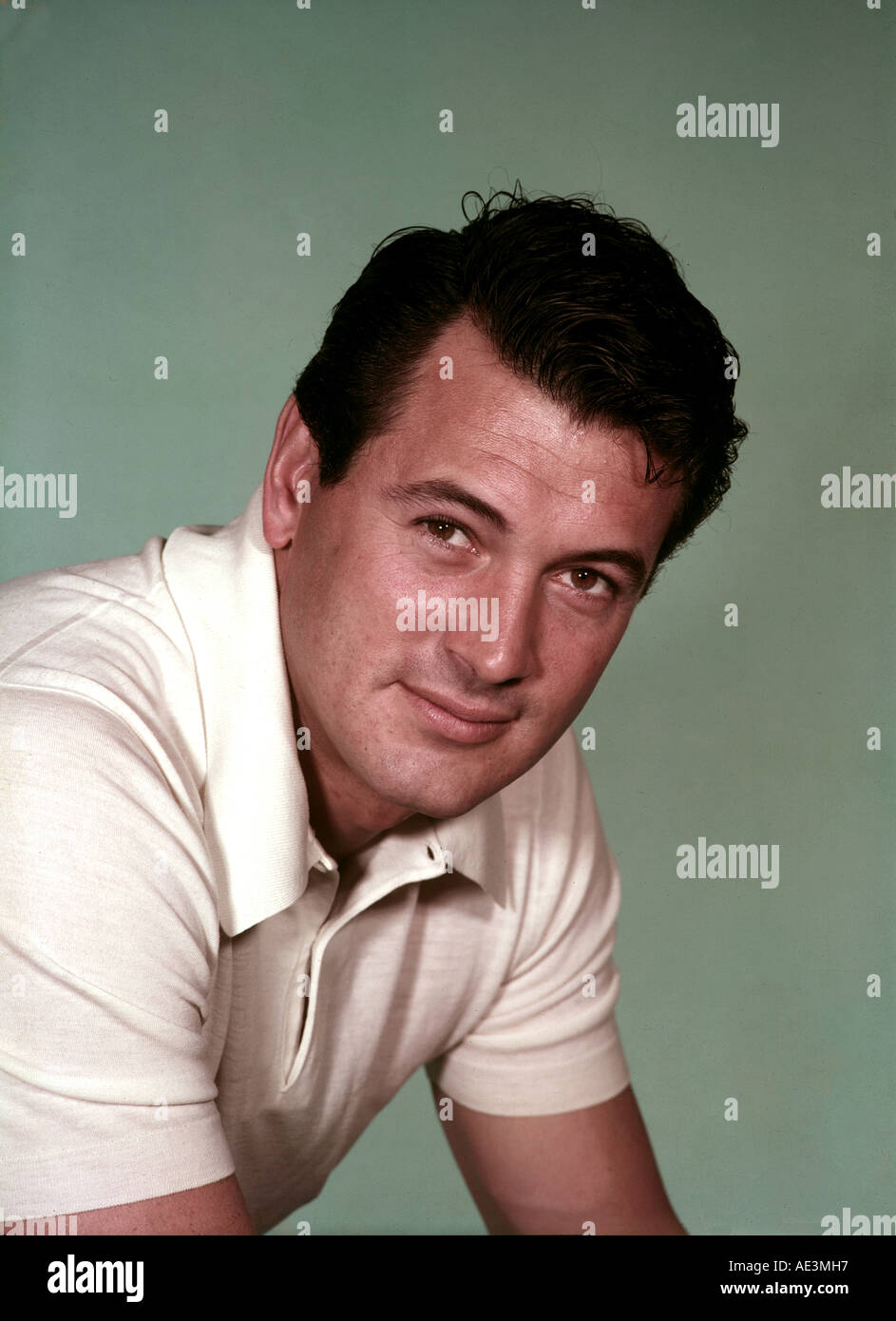 ROCK HUDSON US film actor Stock Photo - Alamy