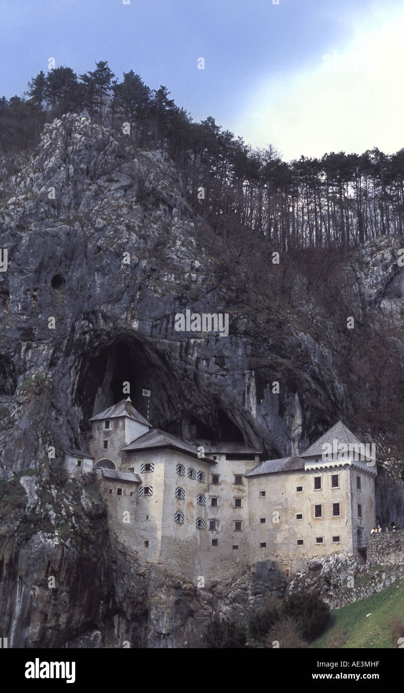Predjama Castle Slovenia Stock Photo - Alamy