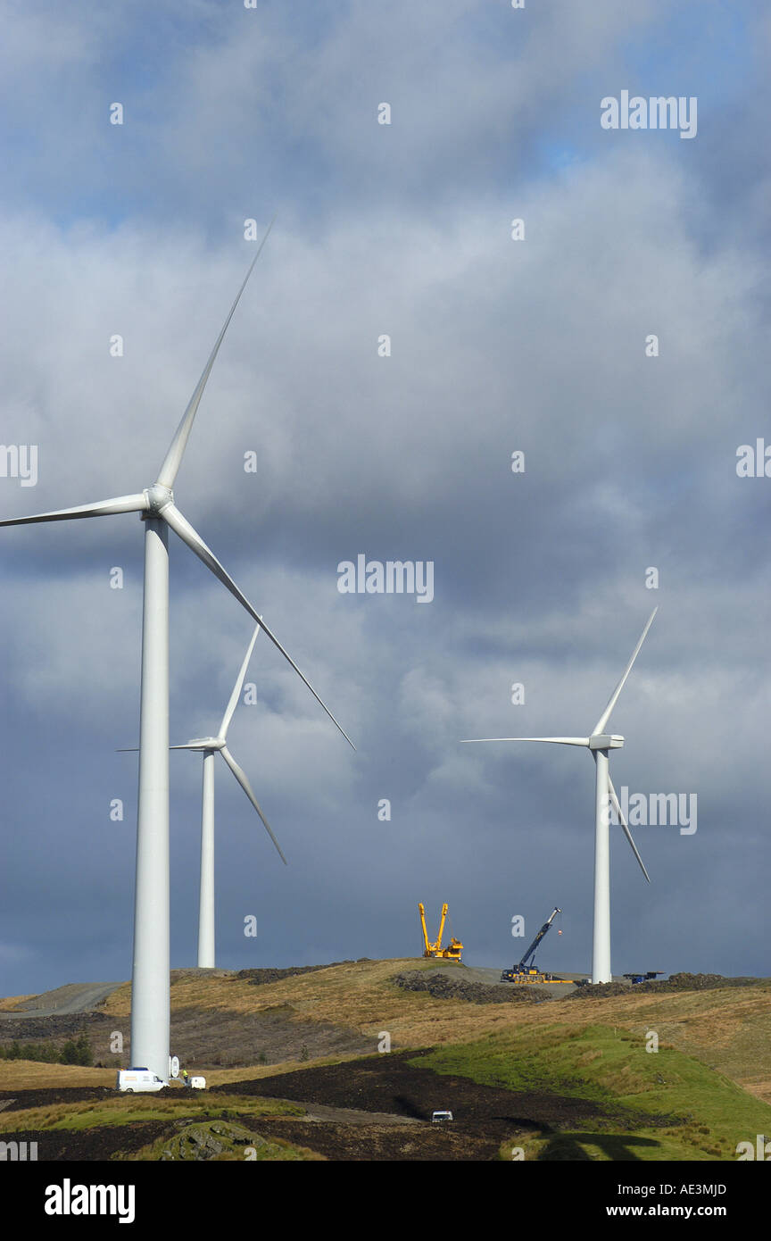 Construction wind turbine tower in hi-res stock photography and images ...