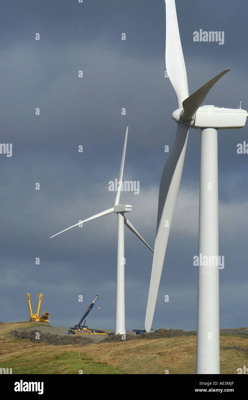 Construction wind turbine tower in hi-res stock photography and images ...