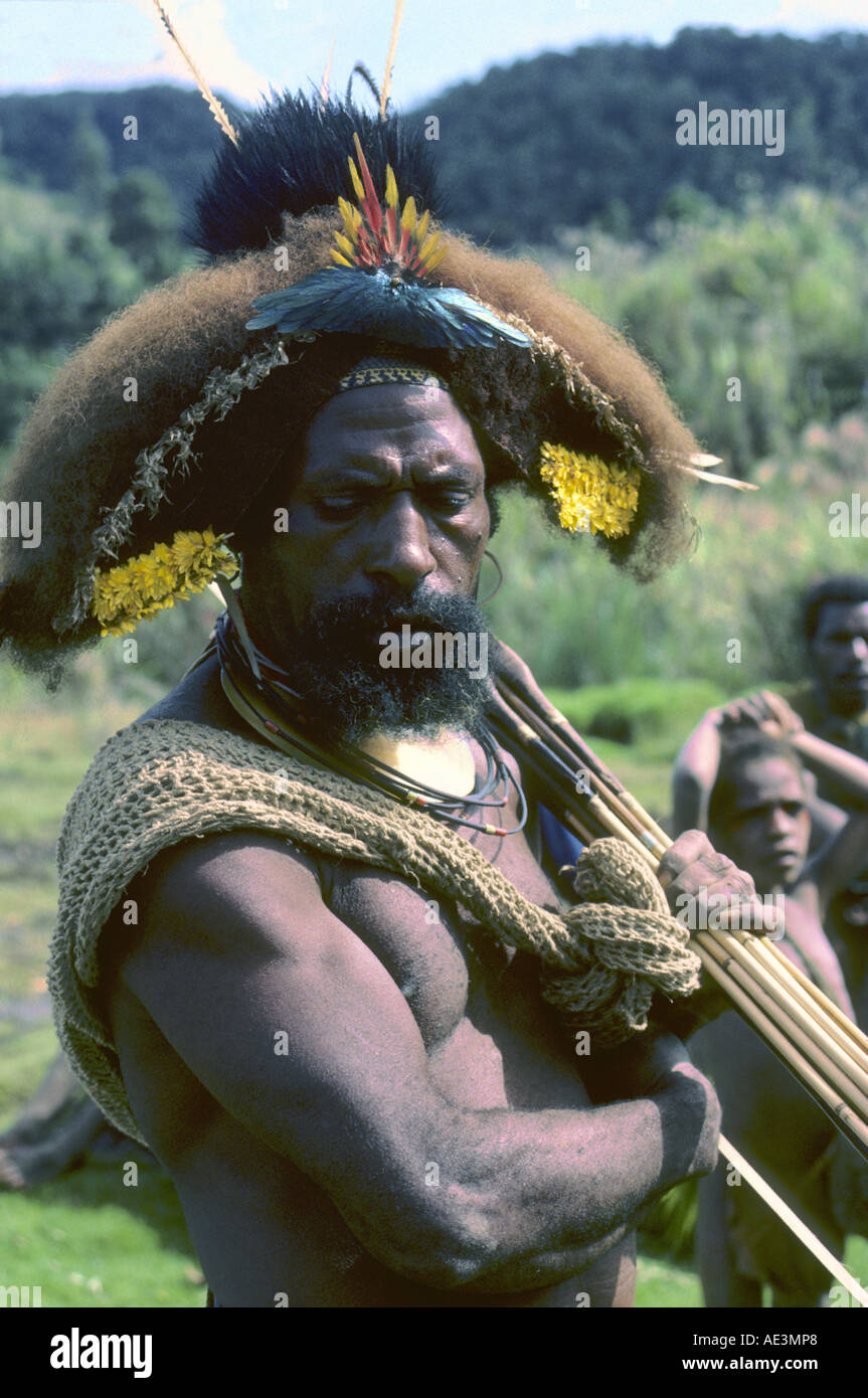 Melanesian man isolated hi-res stock photography and images - Alamy