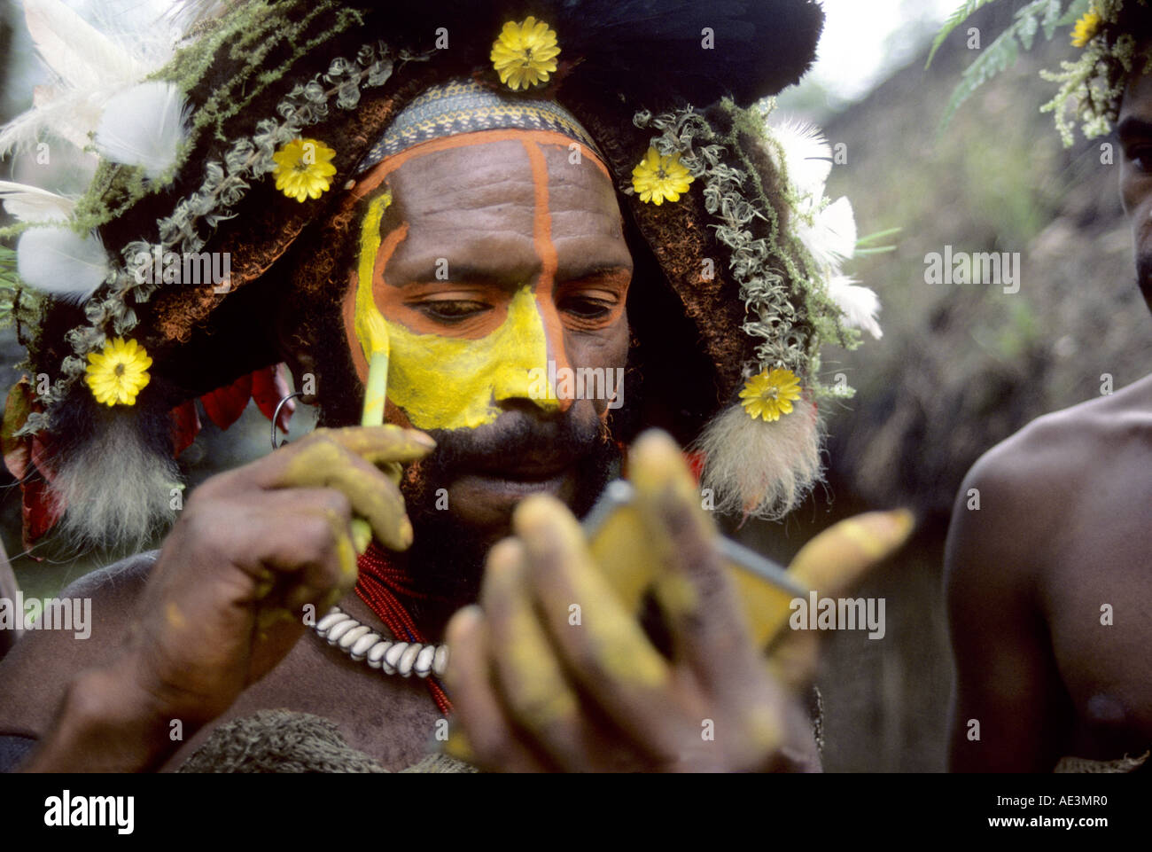 Tari Tribesman Papua New Guinea High Resolution Stock Photography and ...