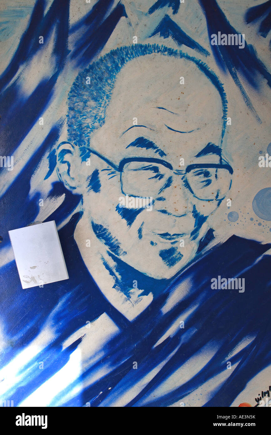 Dalai Lama Portrait Stock Photo - Alamy